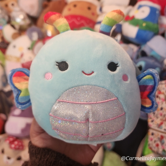 Squishmallows | Toys | Ellixsa Rainbow Butterfly Original Squishmallow ...